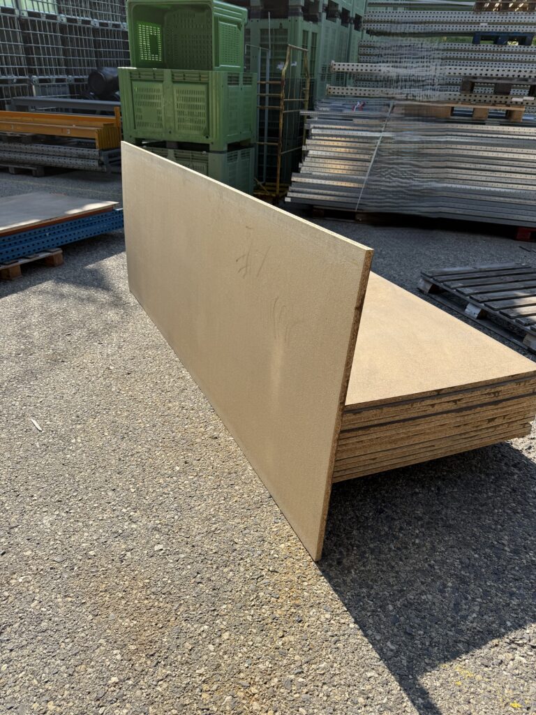 Panneaux aggloméré pour rack à palette – occasion - Ecocube