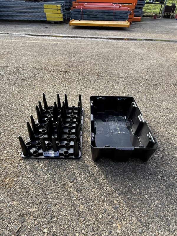 Bac de rétention modulaire CEMO en PE avec caillebotis – 25 L ...